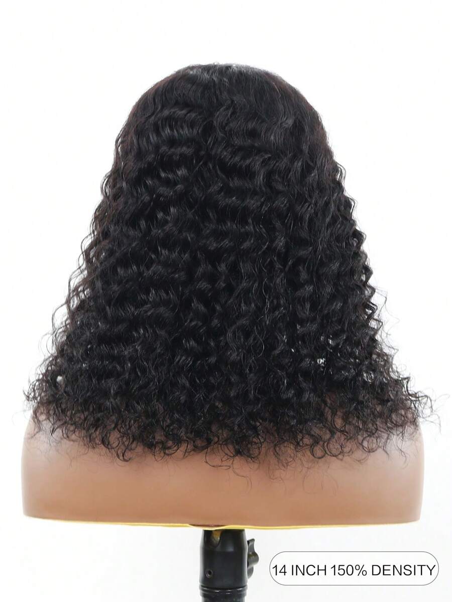 Wear And Go Deep Wave Bob Wigs For Women Curly Glueless Human Hair Wig ...