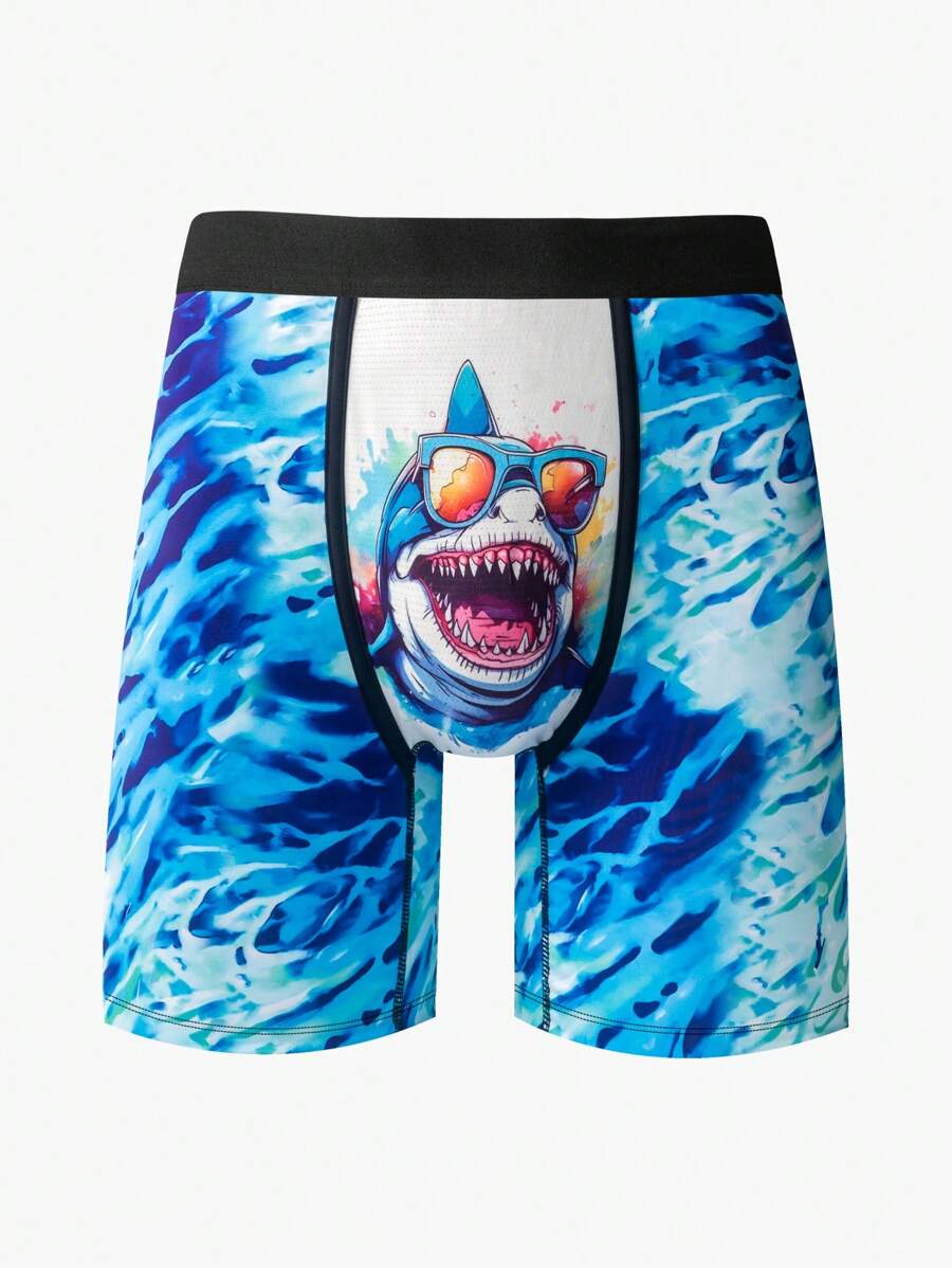 Calzoncillos Bóxer Impresos Digitalmente En 3d Con Diseño De Tiburón ...