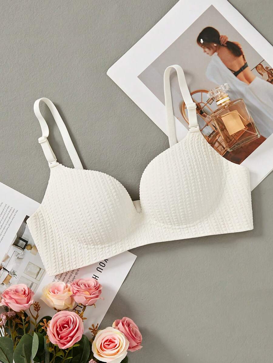 Teen Girl Seamless Bra,Wire Free With Lifting & Side Support Features ...