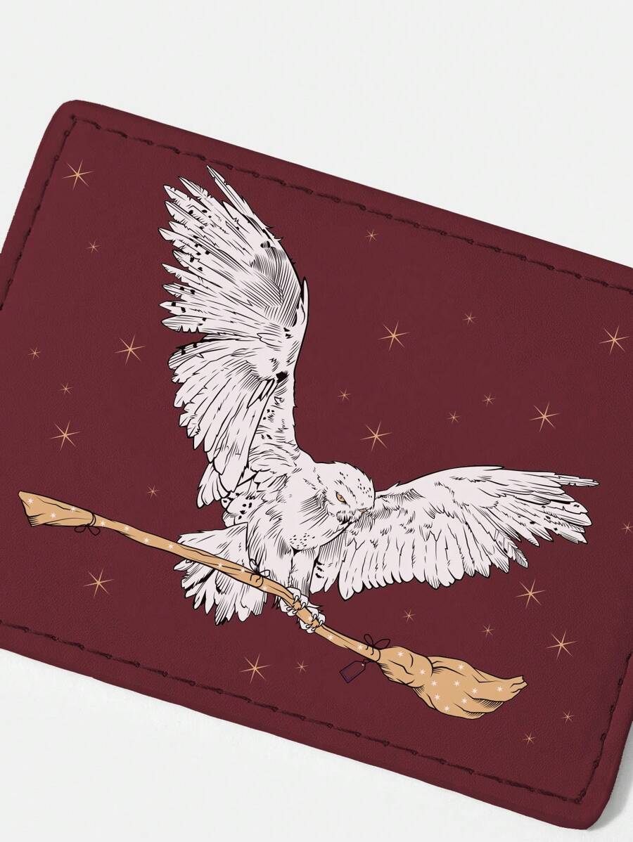 HARRY POTTER X SHEIN Harrypotter Cartoon Hedwig & Letter Print Portable ...
