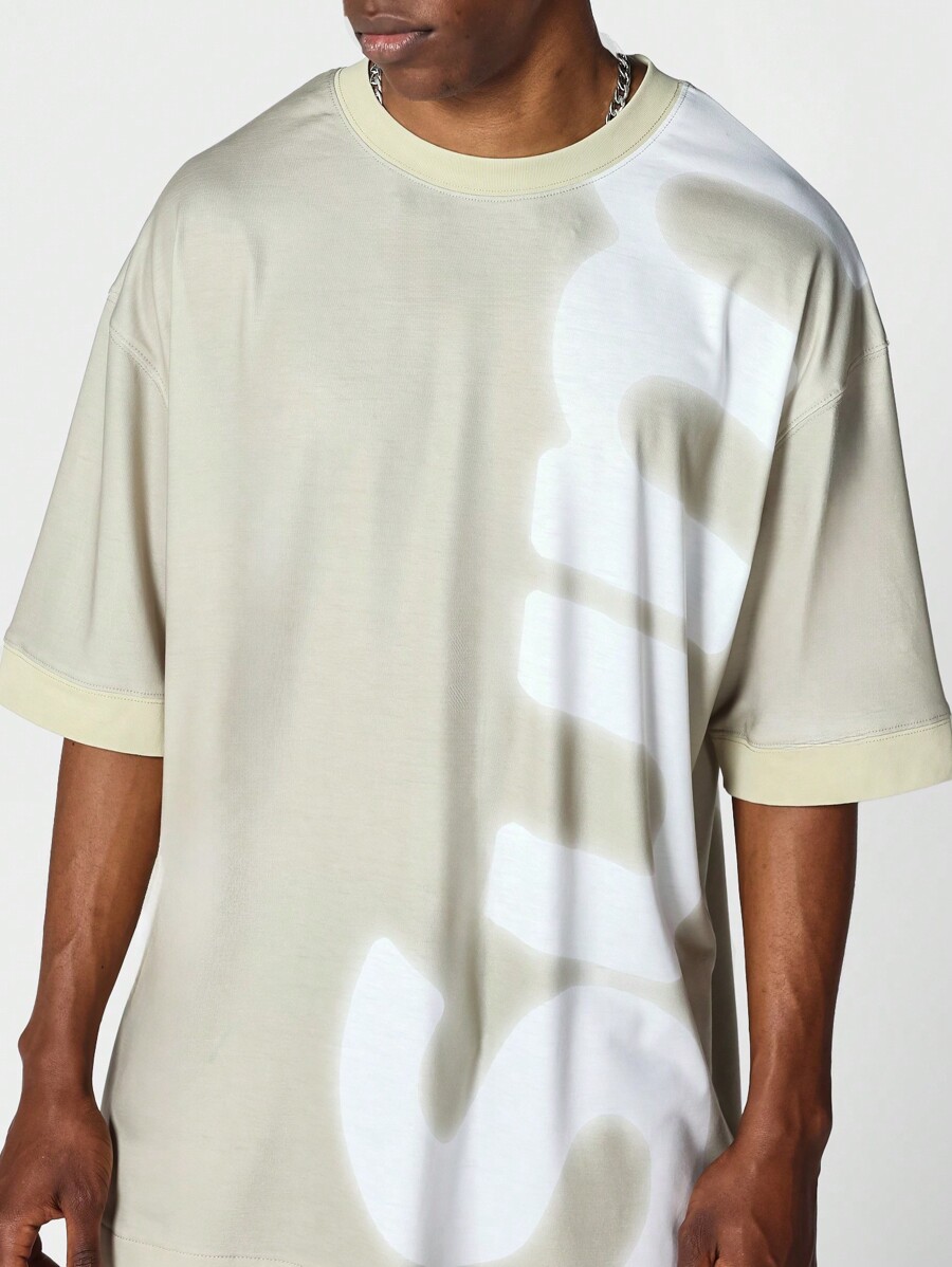 SUMWON Camiseta com Logo SUMWON para Homens | SHEIN Brasil