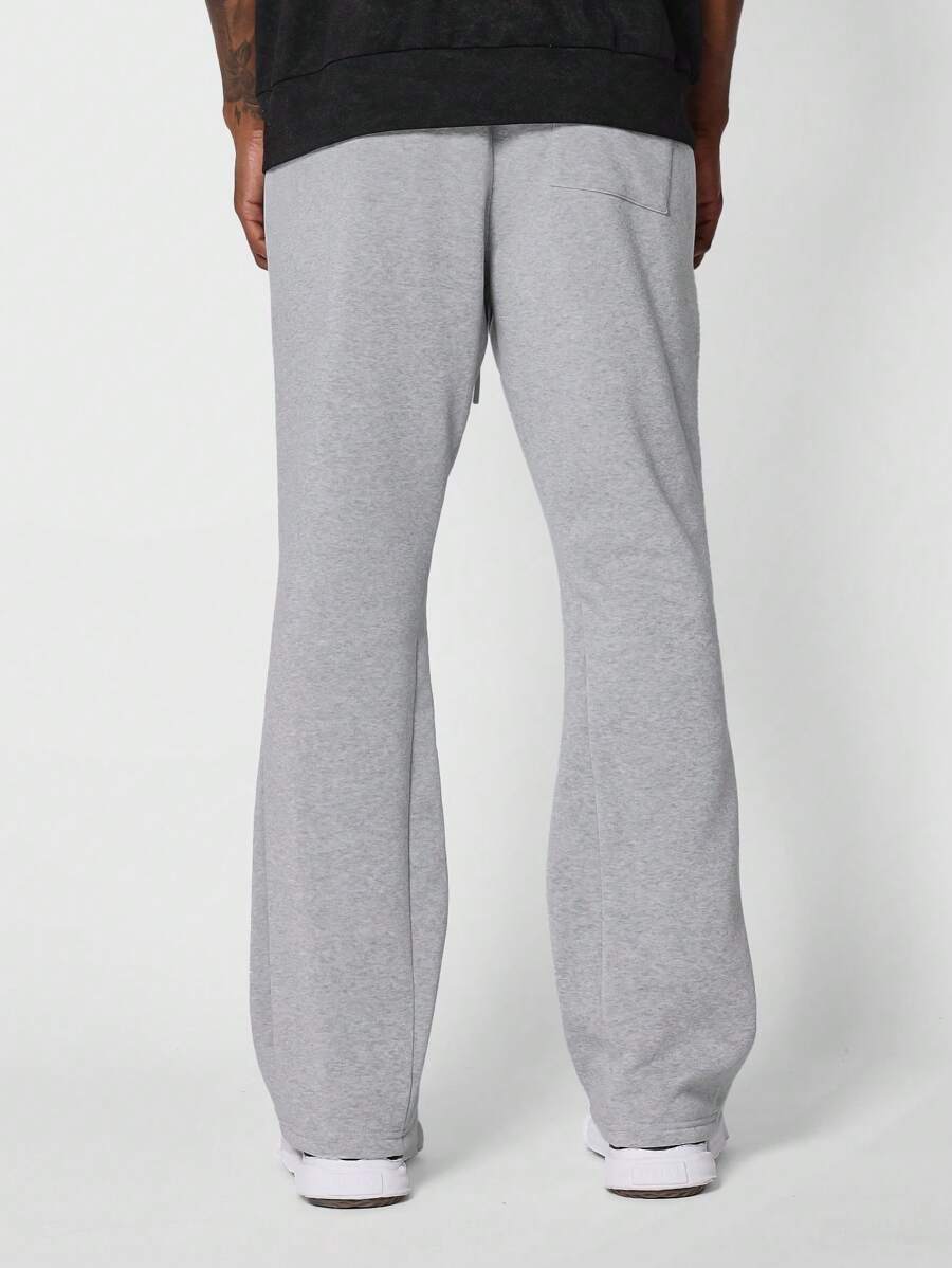 SUMWON Flare Fit Jogger Pants With Graphic | SHEIN UK