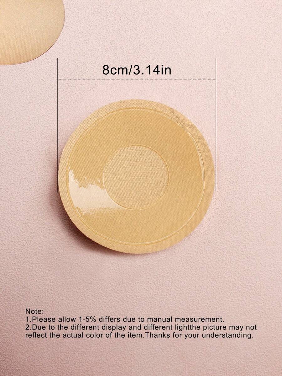 Invisible Chest Sticker, Thin And Breathable, Round Nipple Cover ...