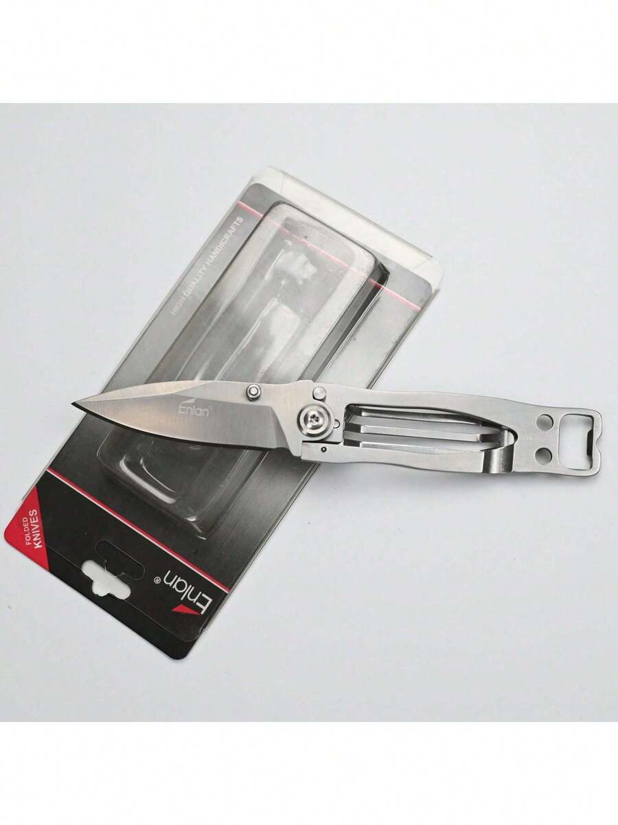 Silver Foldable Blade - Compact And Sharp Pocket Knife For Outdoor And ...