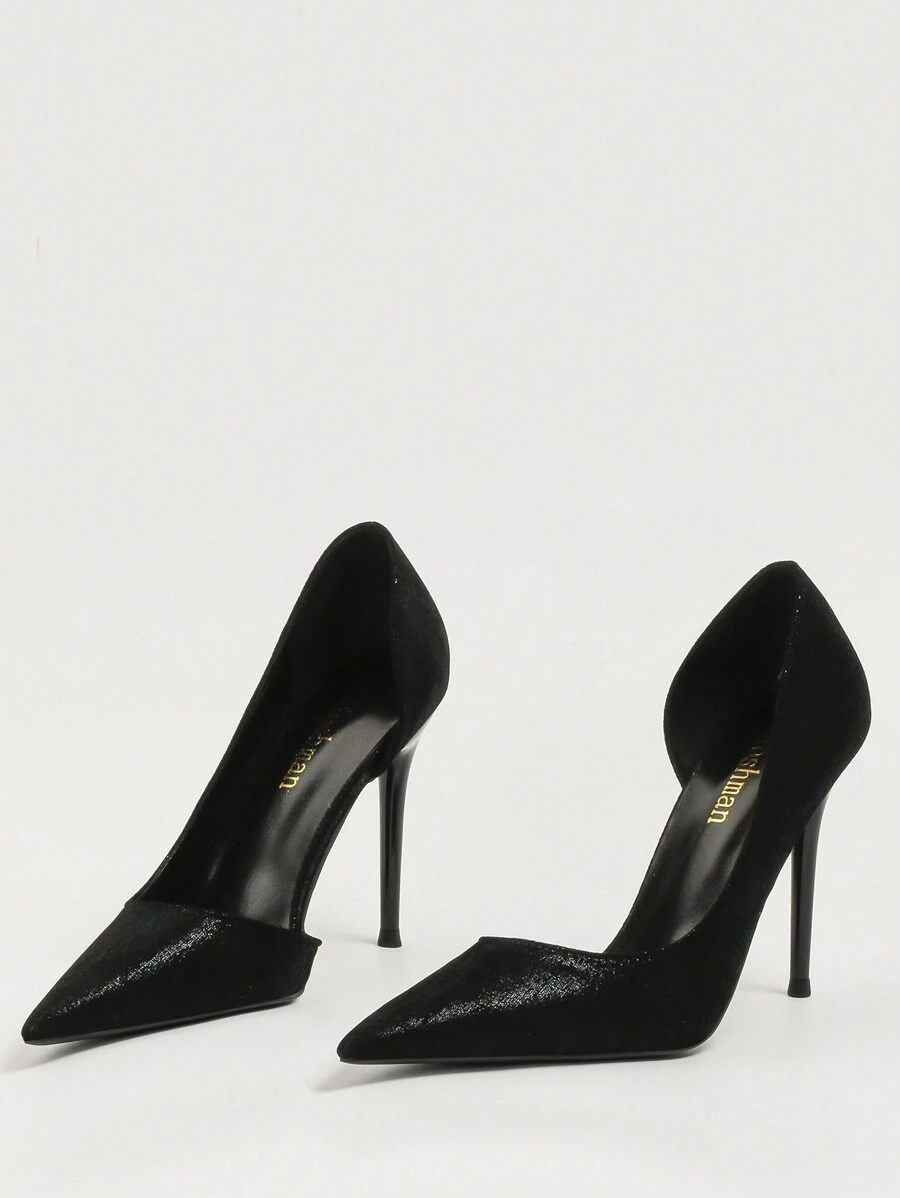 Women's Sexy High Heel Pointed Toe Pumps With Side Hollow Design, Ultra ...