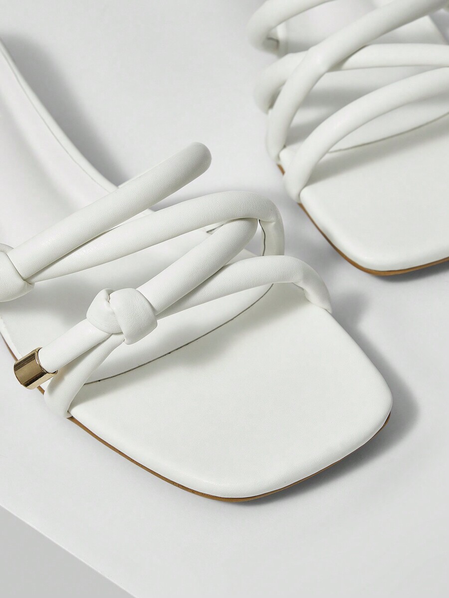 MOTF PREMIUM WOMEN'S SQUARE TOE SQUARE HEEL SIMPLE COMFORTABLE FLAT ...