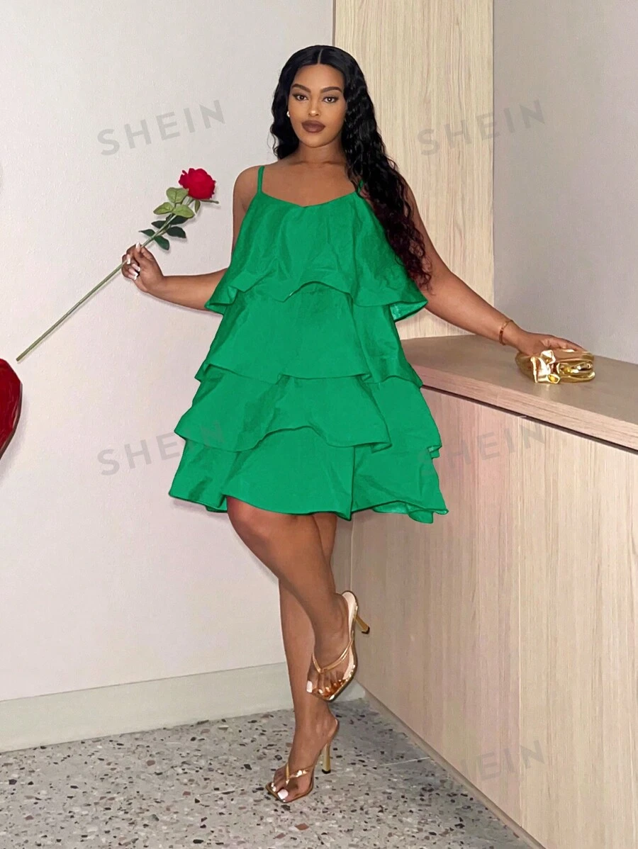 SHEIN Slayr Sexy Valentine Day See-Through Binding Multi-Layer Mesh ...