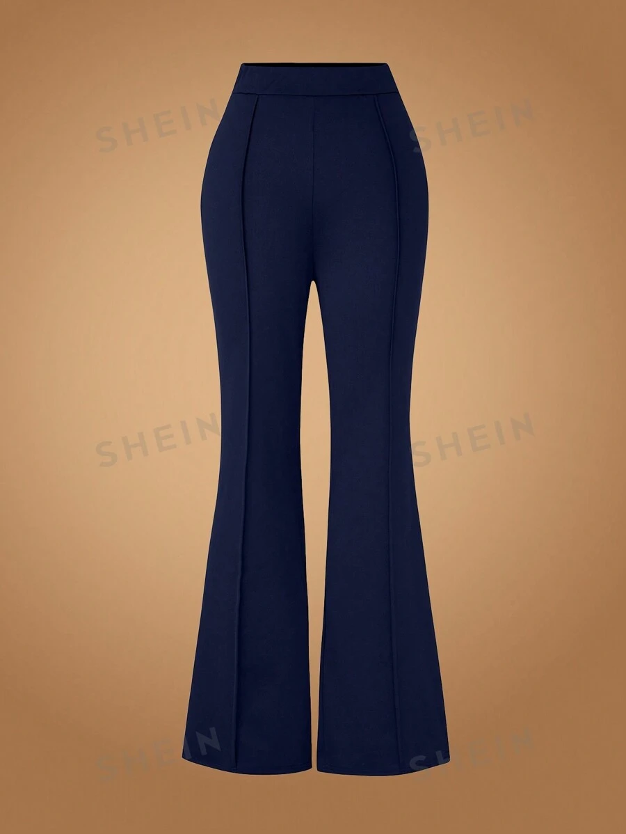Shein Lune Plus Size High Waisted Straight Pants Shein Usa