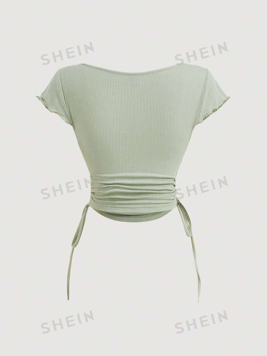 SHEIN MOD Women's Romantic Vintage Fake Two Piece Lace & Bowknot Decor ...