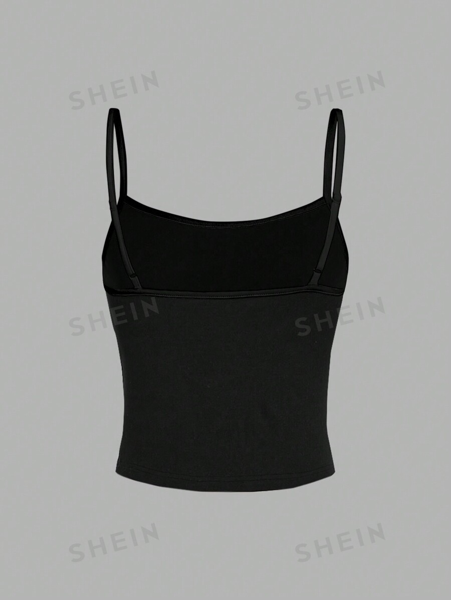 Shein Ezwear Lässiges Totenkopf Muster Sexy Camisole Sommer Slim