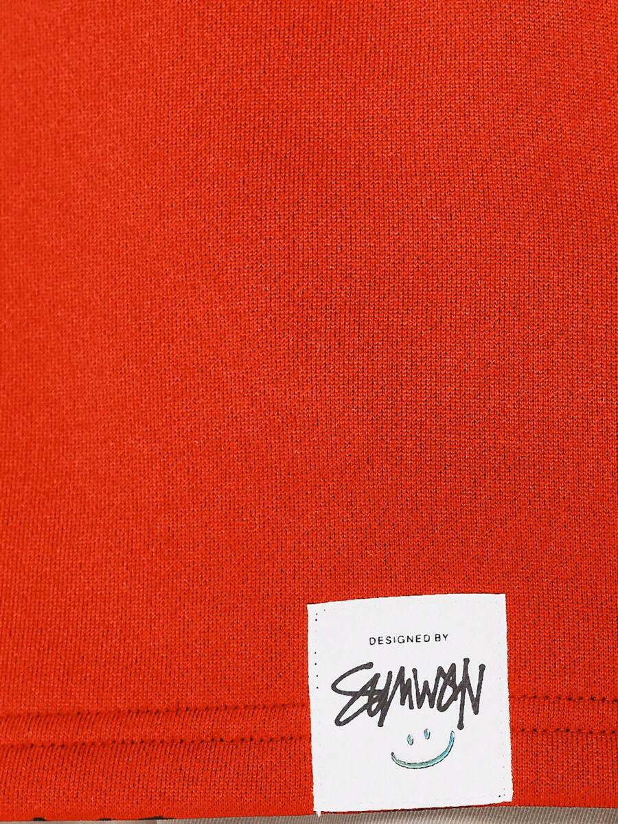 SUMWON Mädchen im Teenager-Alter oversized T-Shirt mit Buchstaben ...