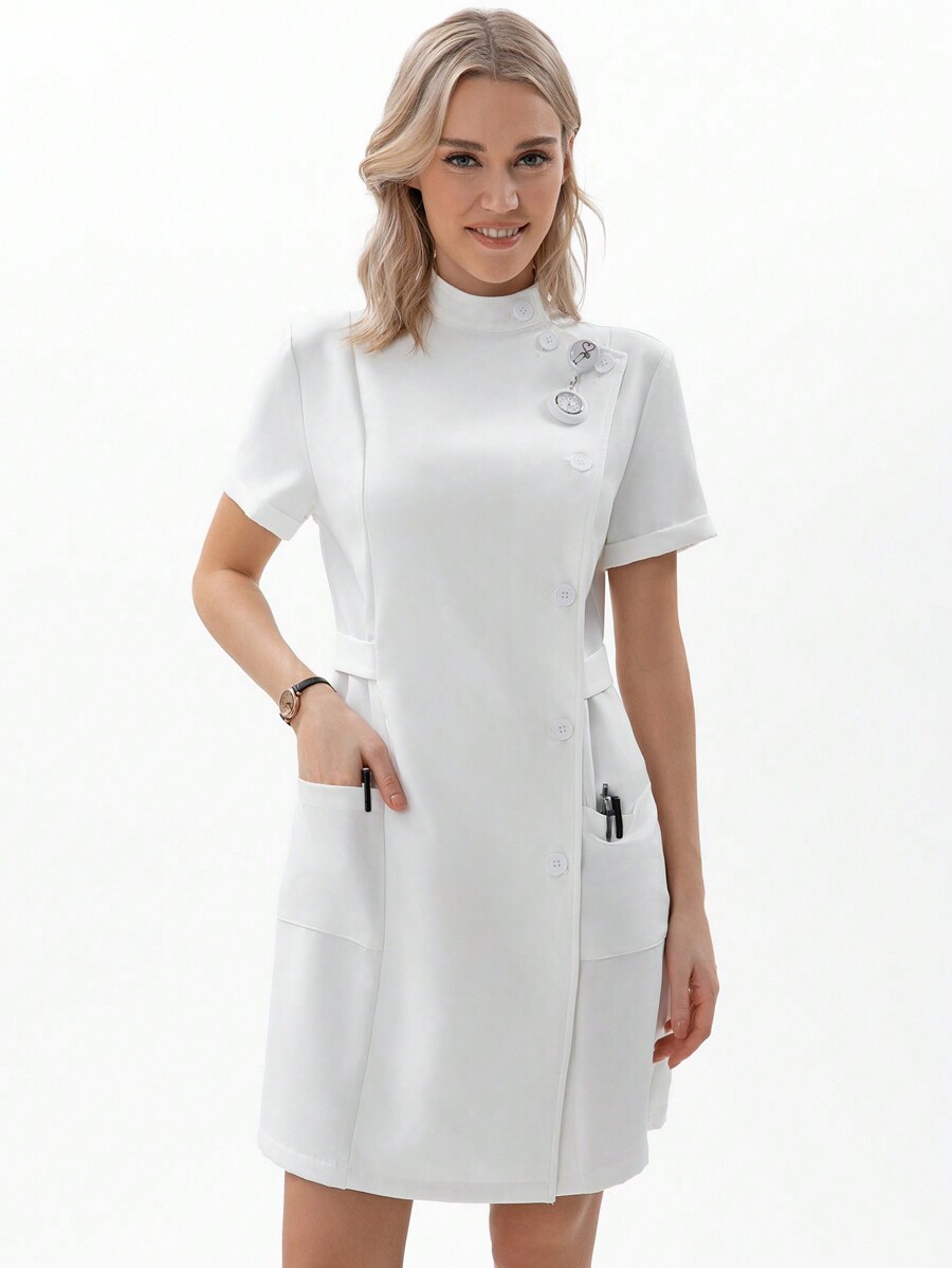 TaskEZ SHEIN Essnce Women's Summer Nurse Uniform Jogging Wear Women ...