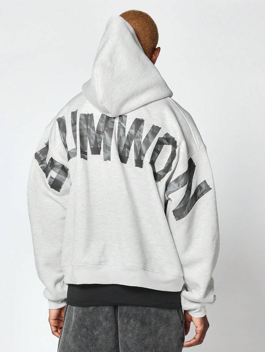 SUMWON sweat-shirt à capuche oversize avec imprimé graphique à l'avant ...