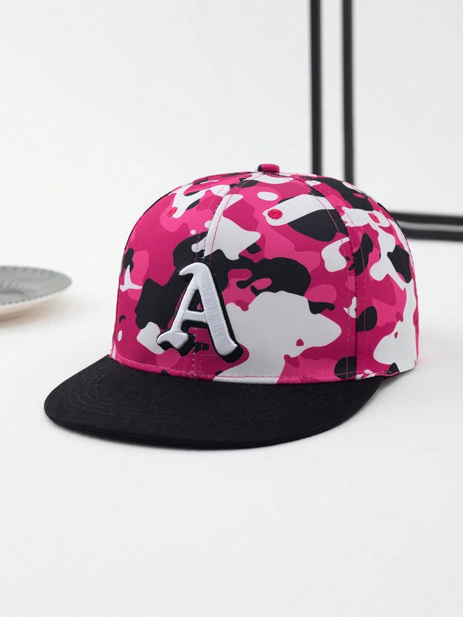 DRYPdesigns Retro Street Street Fashion Hip-Hop Pink Camouflage Pattern ...