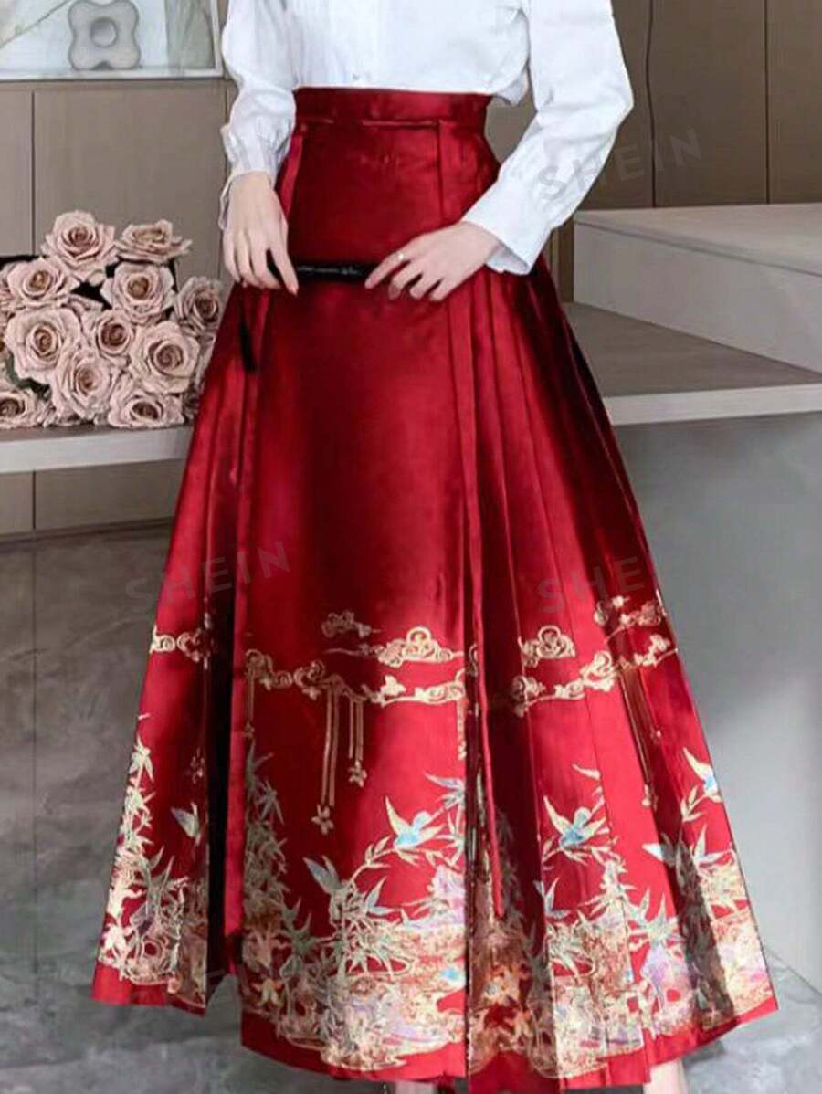Chinese Red Chinese Wedding Dress Traditional Chinese Clothing Chinese ...
