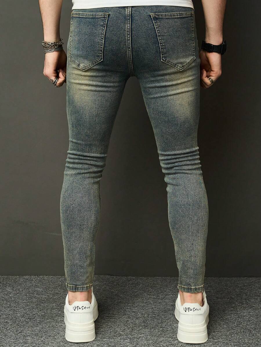 Manfinity EMRG Men Daily Wear Slim Fit Versatile Jeans for Sale ...