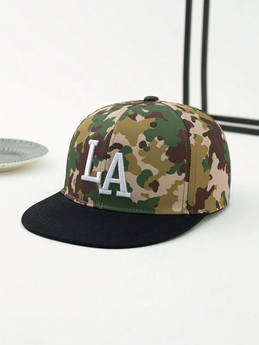 Bianca Prates Retro Street Street Style Hip Hop Camouflage Pattern Flat ...
