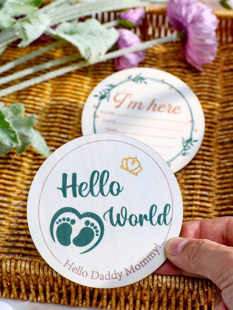 Newborn Baby Girl Name Tag Photography Set | SHEIN USA