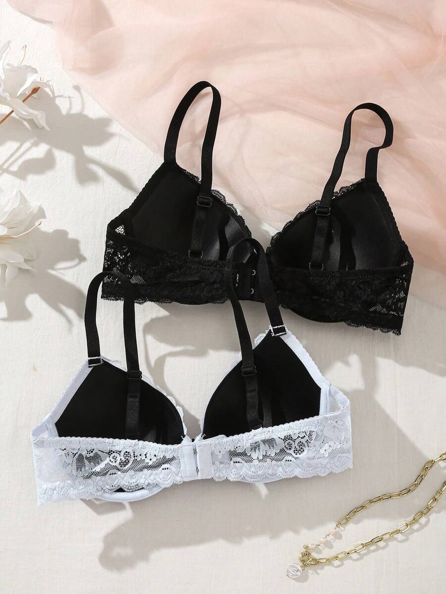 Women Romantic Sexy Lace Underwear, Prevent Sagging, Enhance Small ...