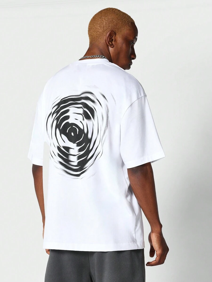 SUMWON T-shirt à manches courtes coupe régulière avec imprimé graphique ...