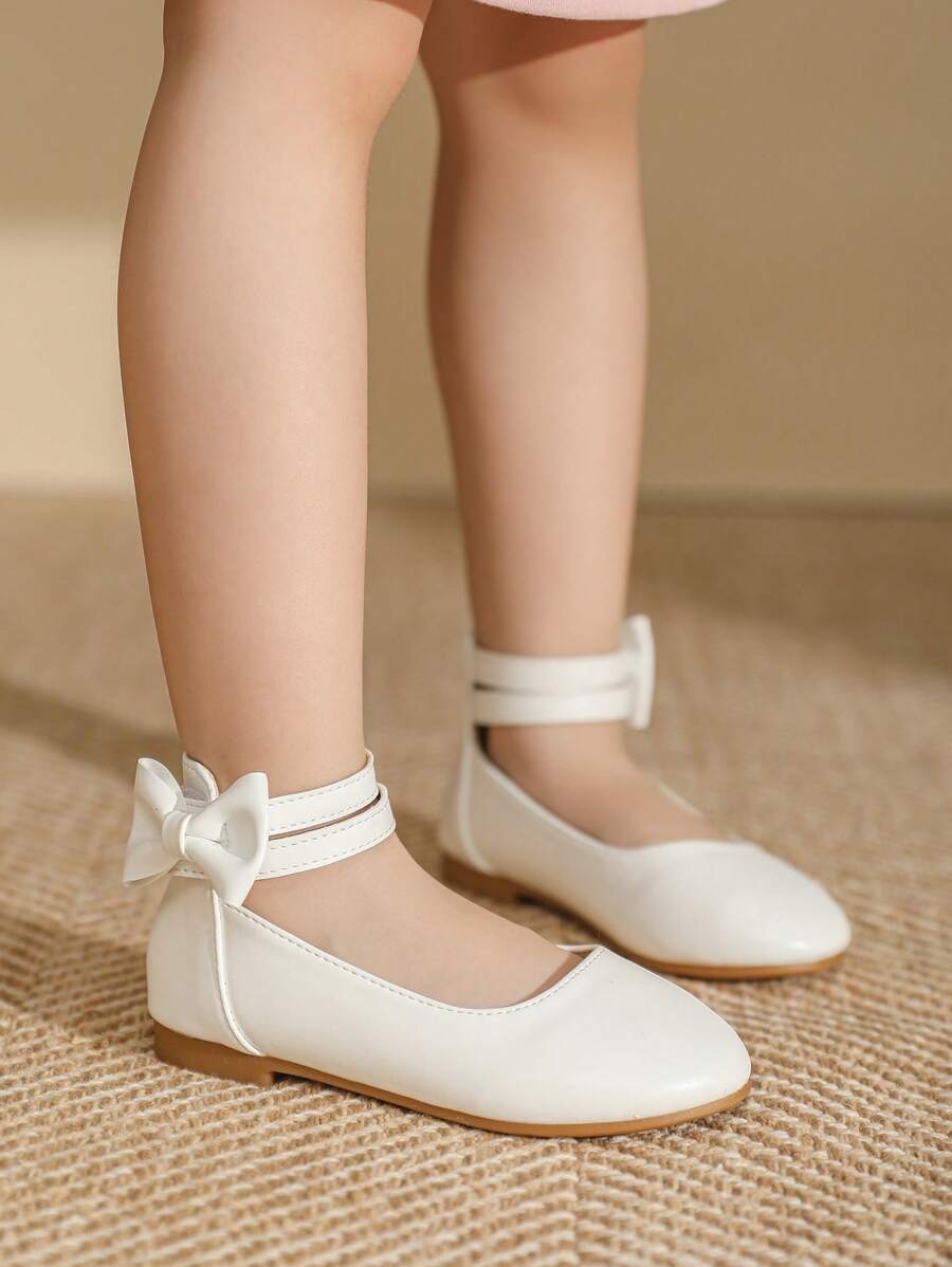 Girls White Flat Shoes Autumn And Four Seasons Girls Shoes | SHEIN USA