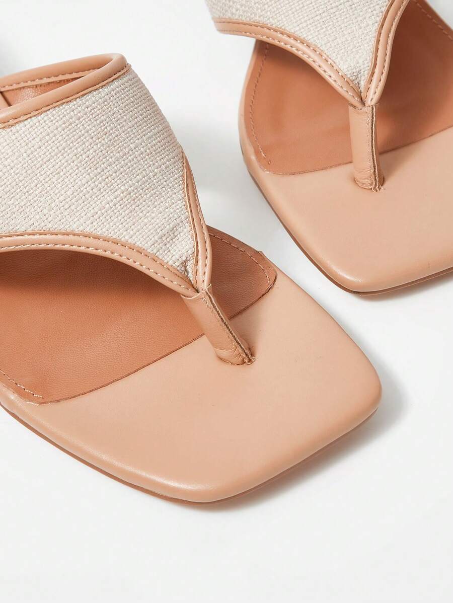 MOTF PREMIUM VACATION TOE POST HEELED SANDALS, GRADUATION HEEL, PROM ...