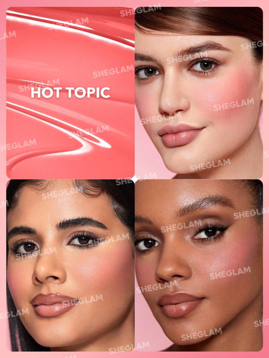 SHEGLAM FäRg Bloom Flytande Blush-Hot Topic Jul Julklapp Vinter ...