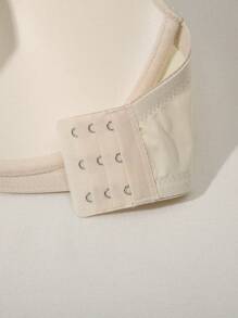 Simple Multifunctional Plus-Size Push-Up Bra With Transparent Shoulder ...