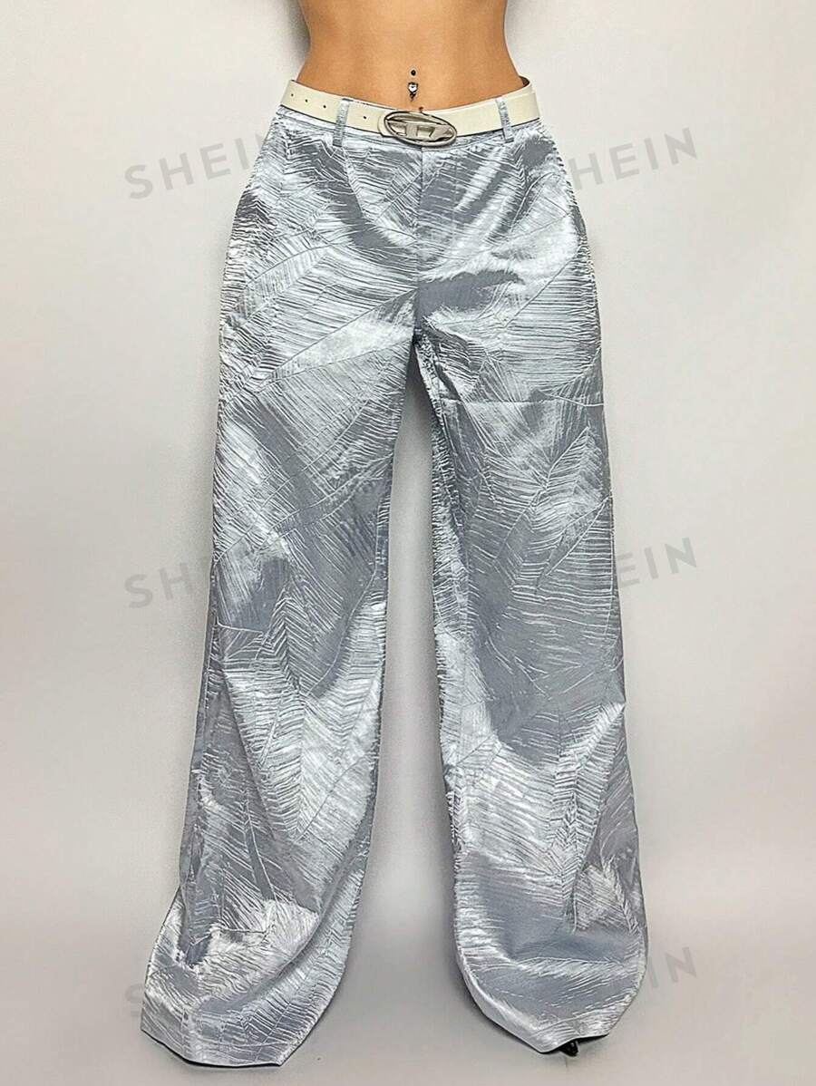 SHEIN ICON Y2k Summer Spring Outfits Women Low Waist Loose Wide-Leg ...