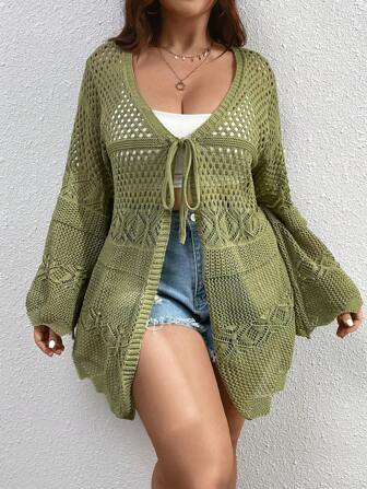Shop Plus Size & Curve Cardigans | Women's Sweaters Online | SHEIN USA