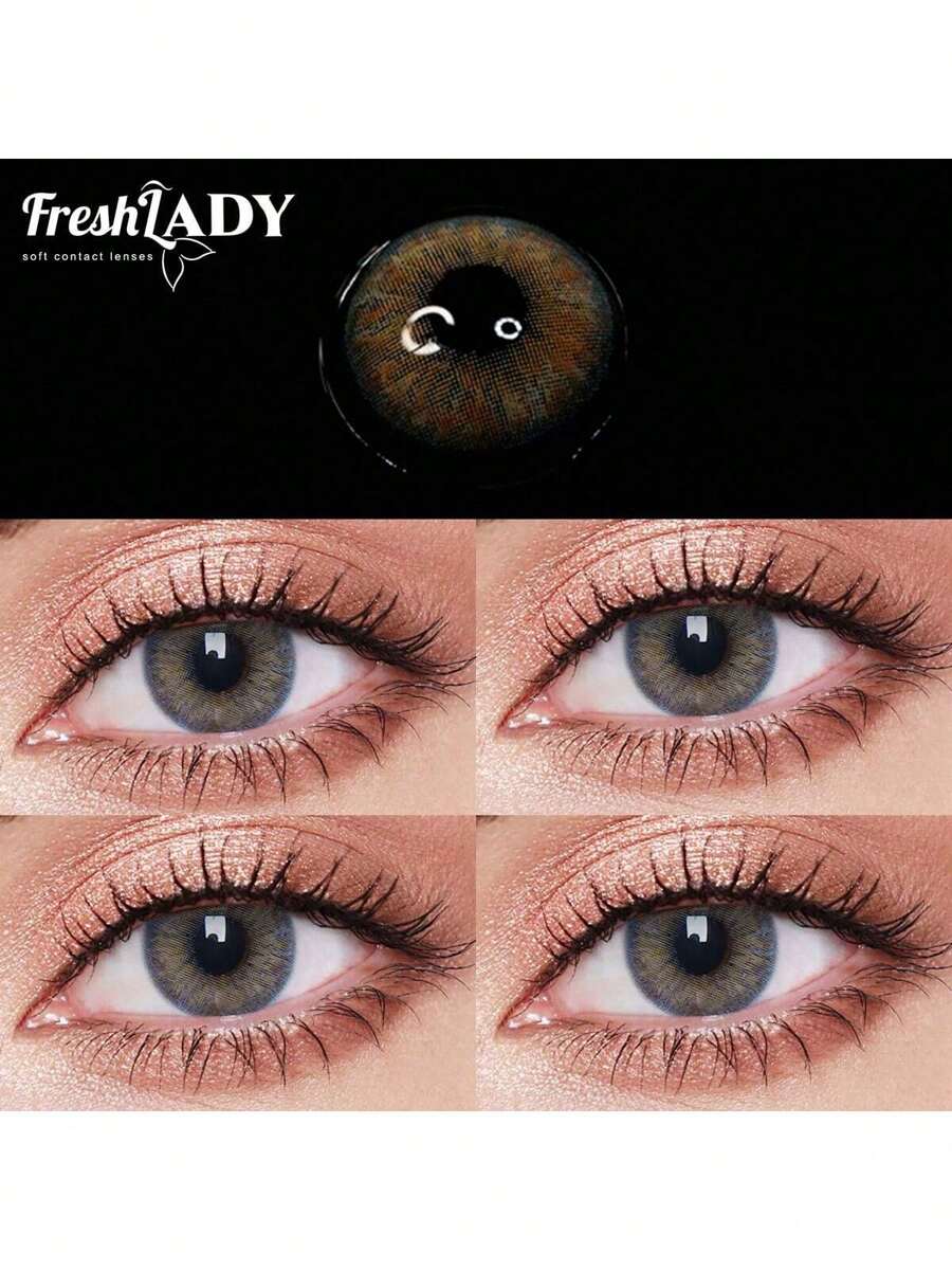FRESH LADY Freshlady Natural Look Lolite Colored Contact Lenses 1 Year ...