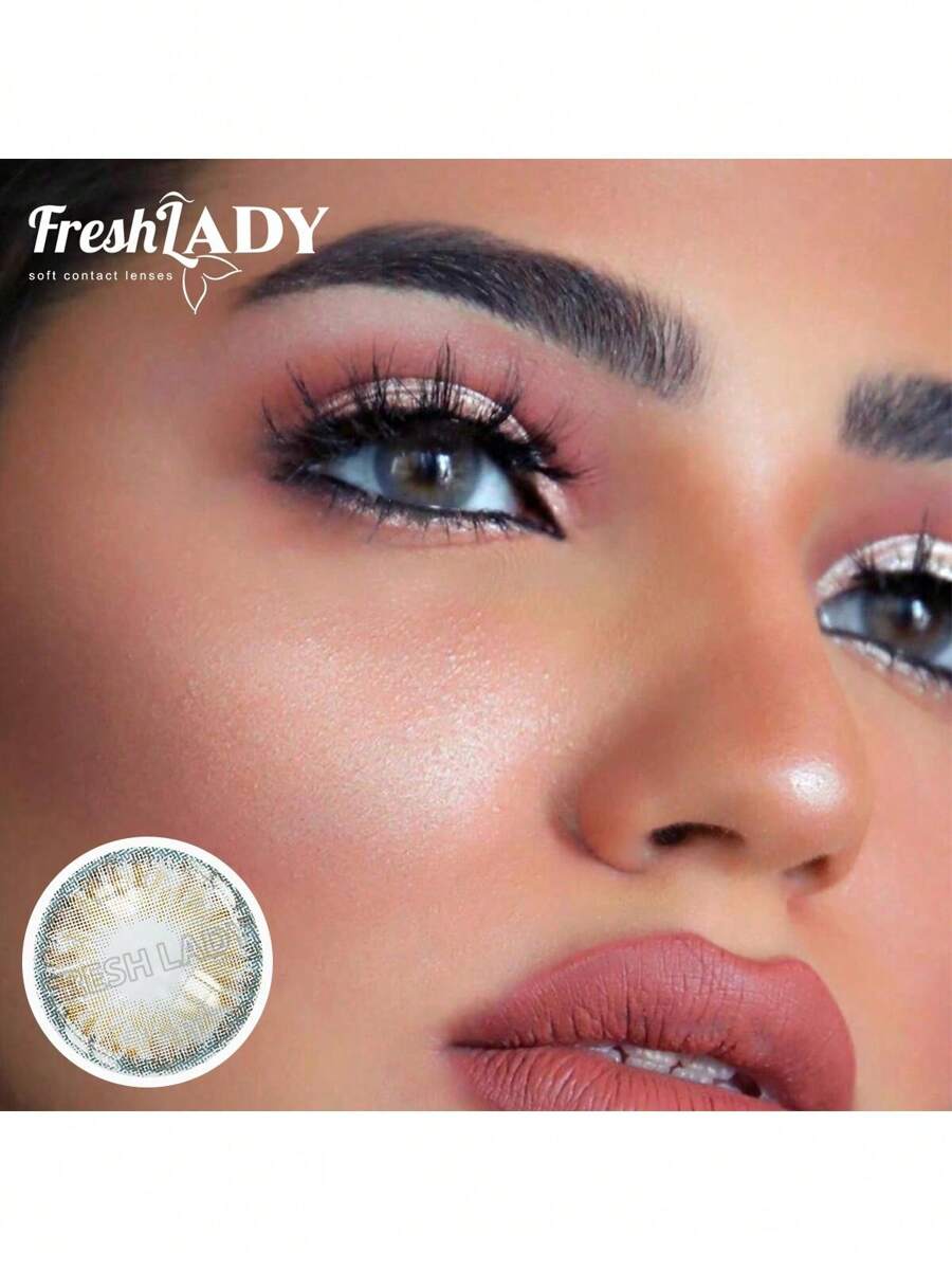 FRESH LADY Freshlady Natural Look Lolite Colored Contact Lenses 1 Year ...