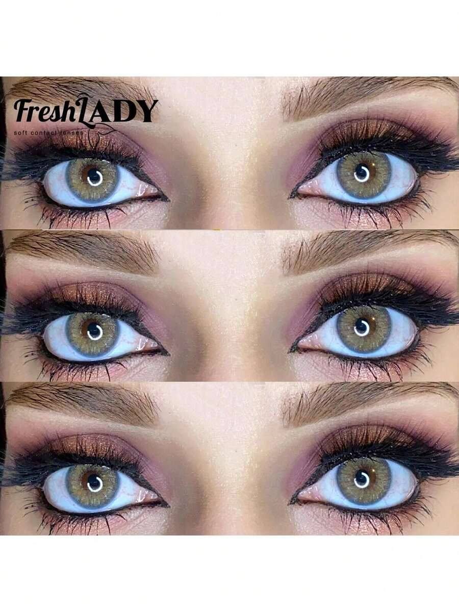 FRESH LADY Freshlady Natural Look Lolite Colored Contact Lenses 1 Year ...