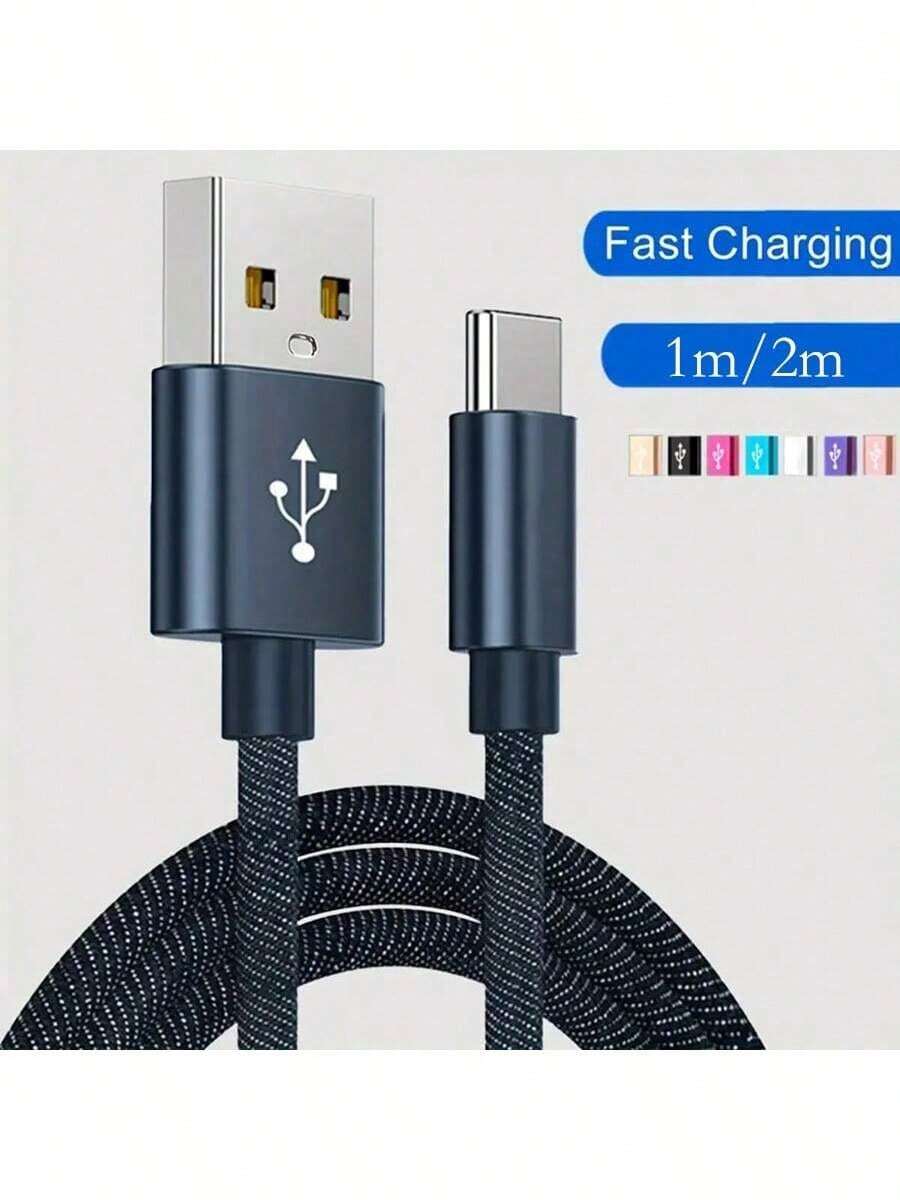 USB Type C Cable Fast Charging Data Cable Compatible With Samsung ...