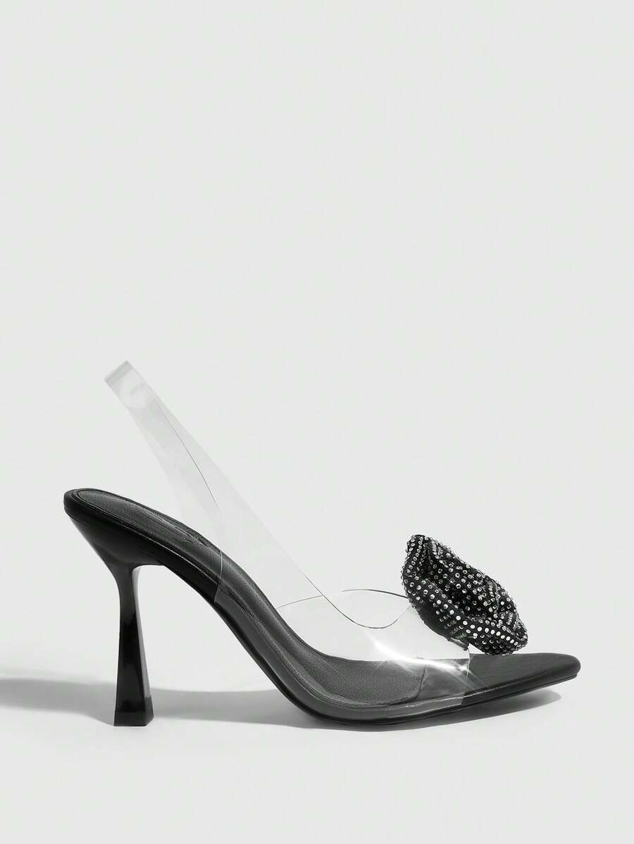 CUCCOO CHICEST Women's High Heeled Pointed Toe Sandals, Graduation Heel ...