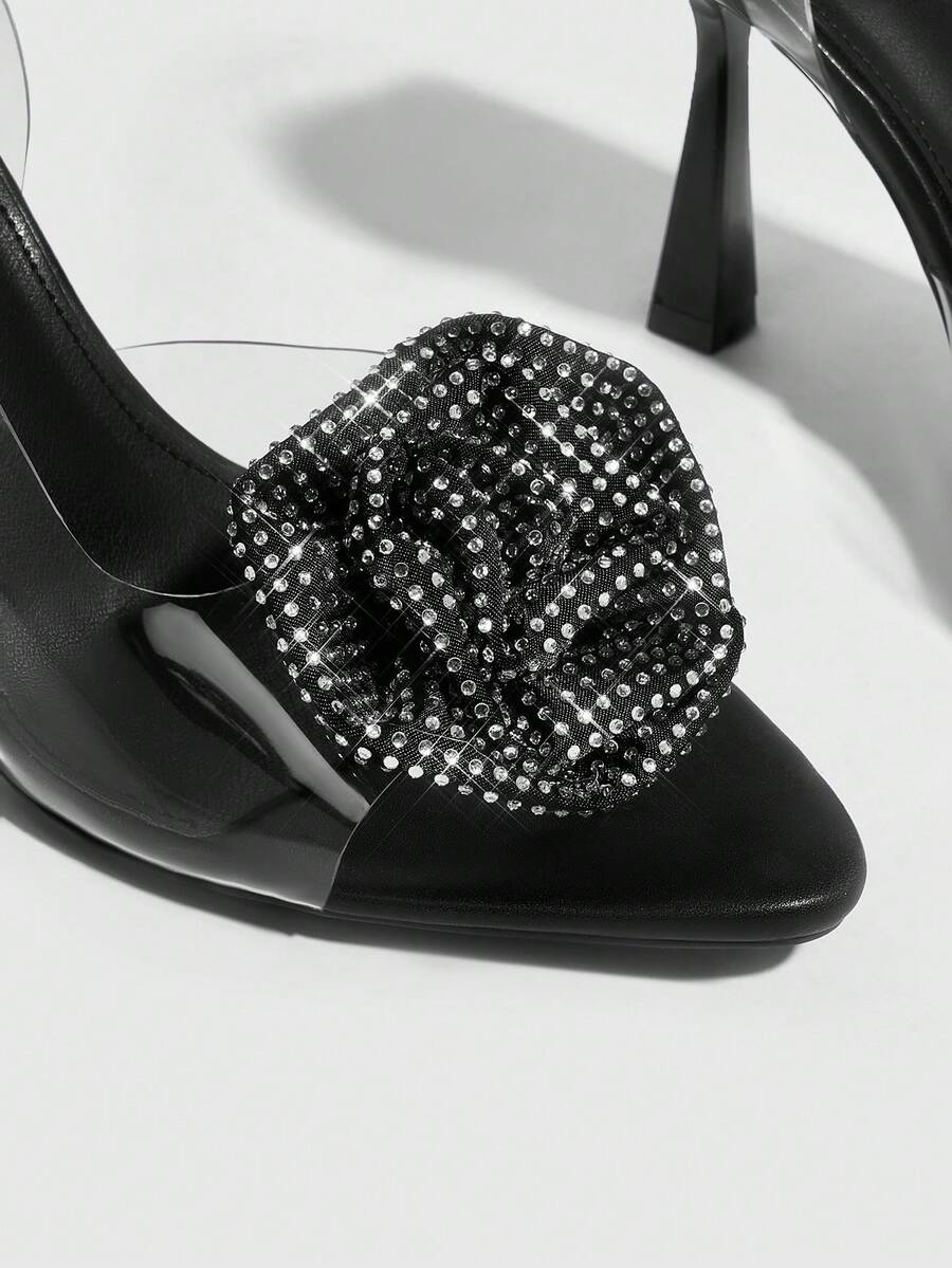 CUCCOO CHICEST Women's High Heeled Pointed Toe Sandals, Graduation Heel ...