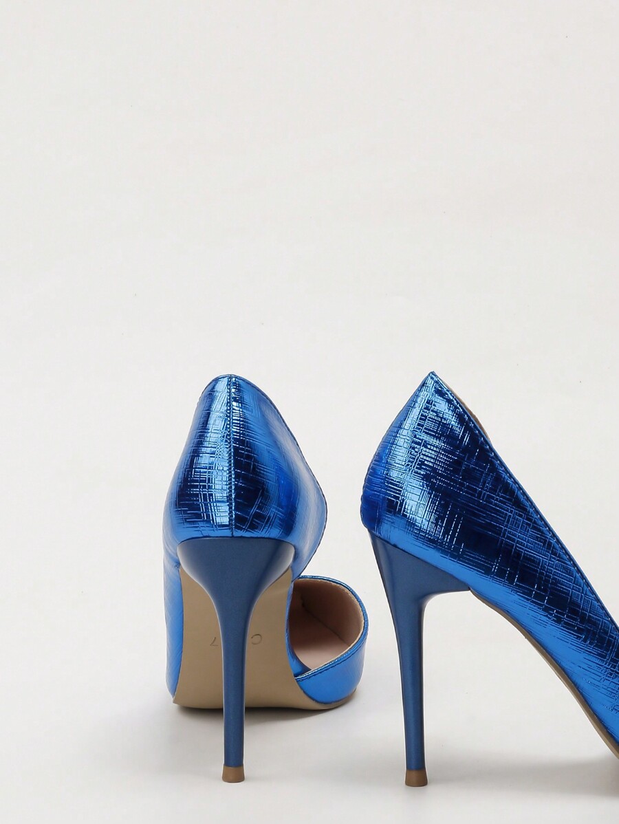 Vintage Einfache Sexy Nachtclub Dünne High Heels Damen Schuhe Spitz ...