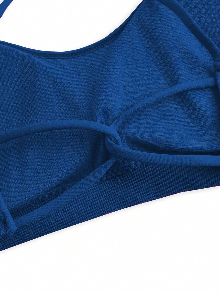 SHEIN Women's Fashion Seamless Sports Bra Set, Pack Of 3 | SHEIN USA