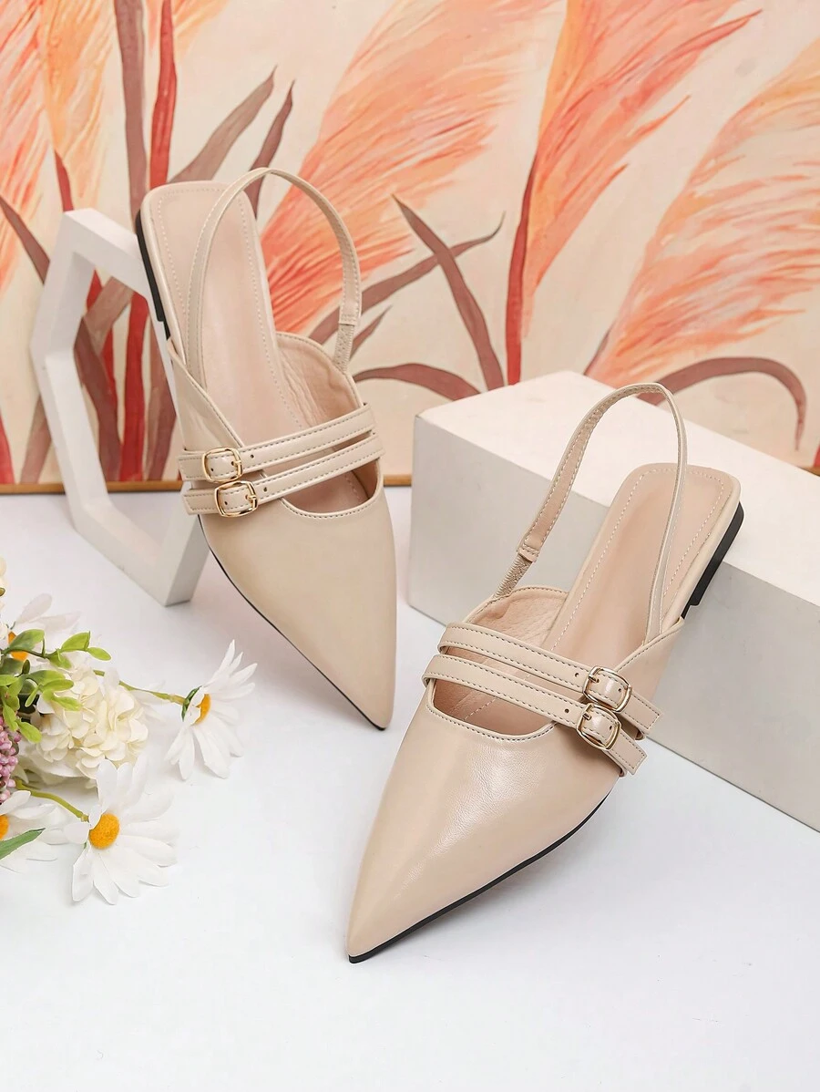 French Style Flat Toe Sandals For Women, 2024 New Spring Collection ...