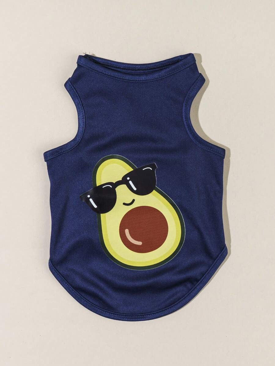 PETSIN Summer Fruit Avocado Pet Dog/Cat Sunscreen Insect-Proof Vest ...