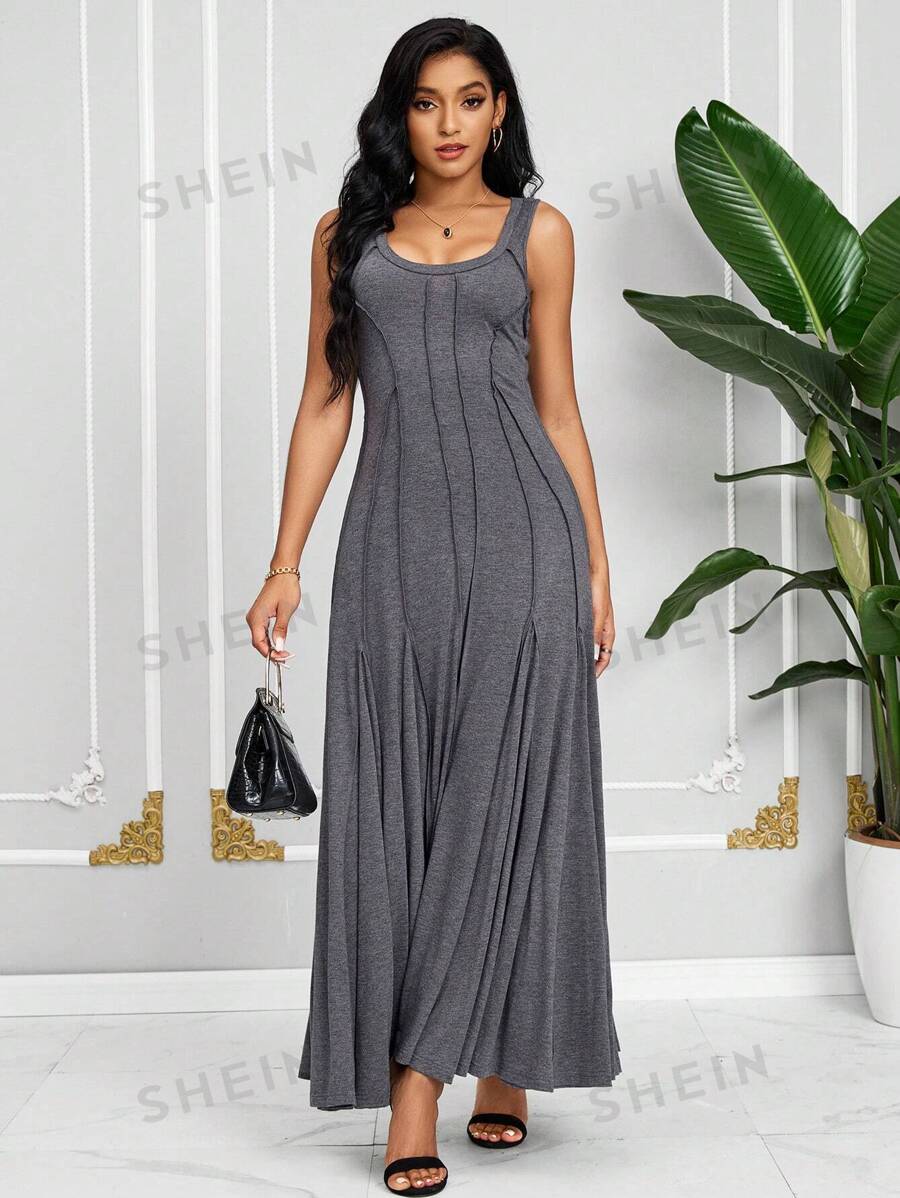 SHEIN Lady Summer Outfitssummer Maxi Dresscountry Concert Outfitrave ...