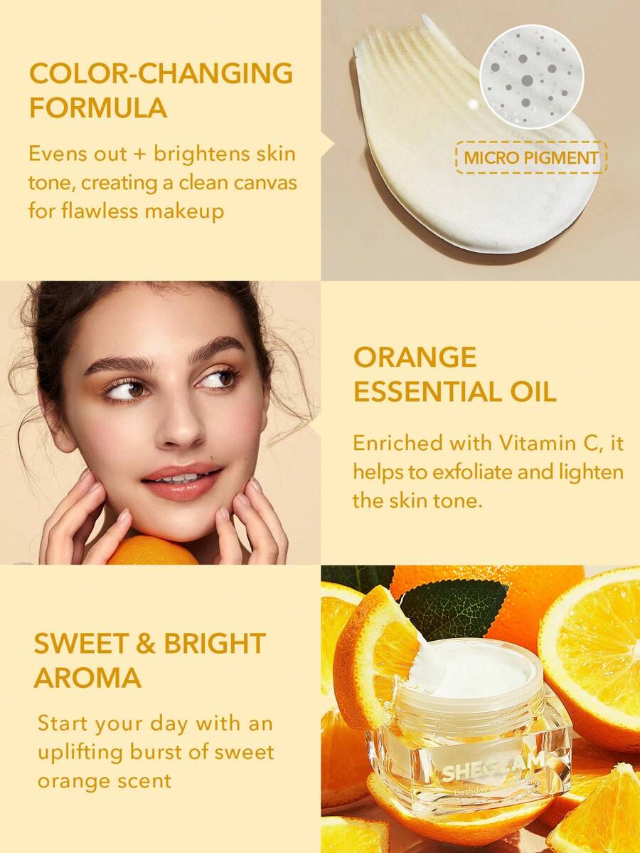 SHEGLAM Birthday Skin Primer-Pigment Perfector Invisible Pore Color ...