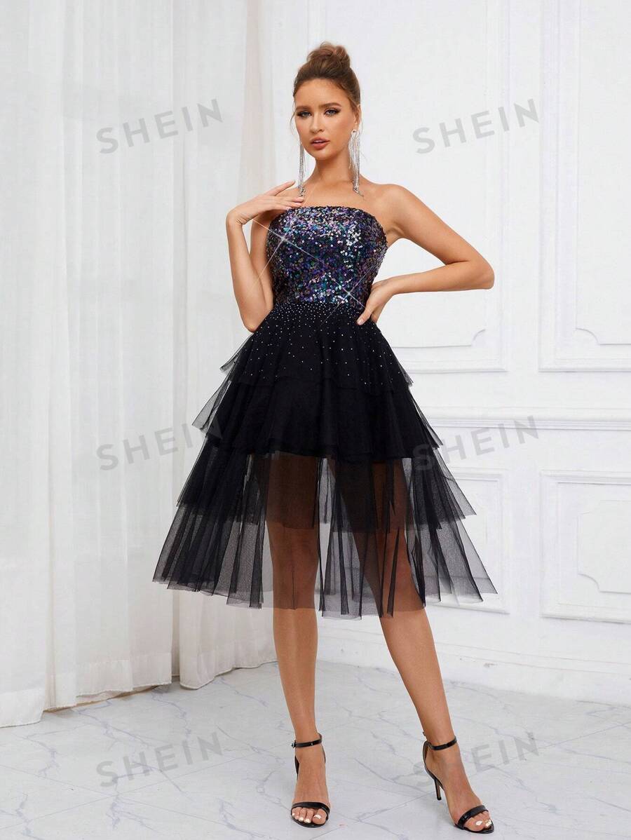 SHEIN Belle Elegant, Delicate, Gorgeous, Charming, Black And Colorful ...