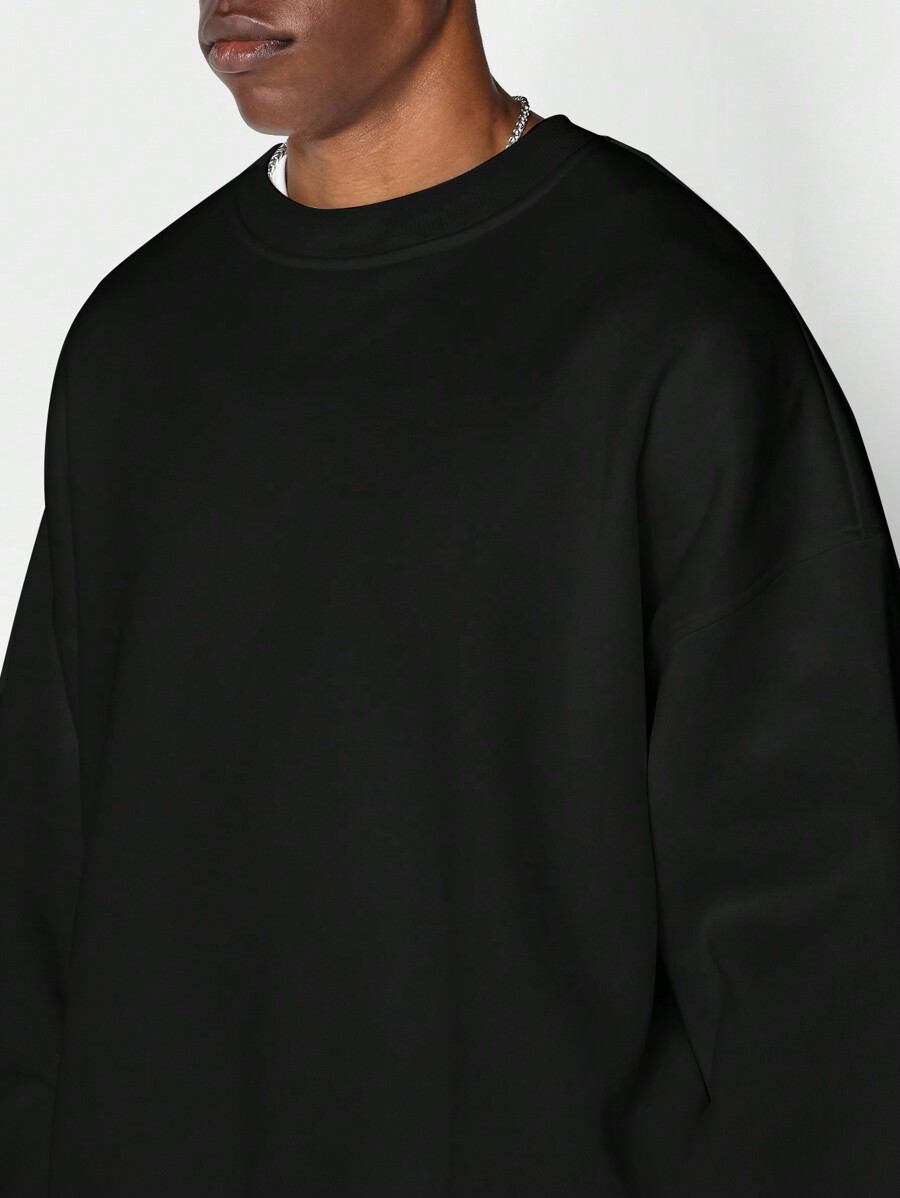 SUMWON Men\'s Pullover Sweatshirt SUMWON Line | SHEIN USA