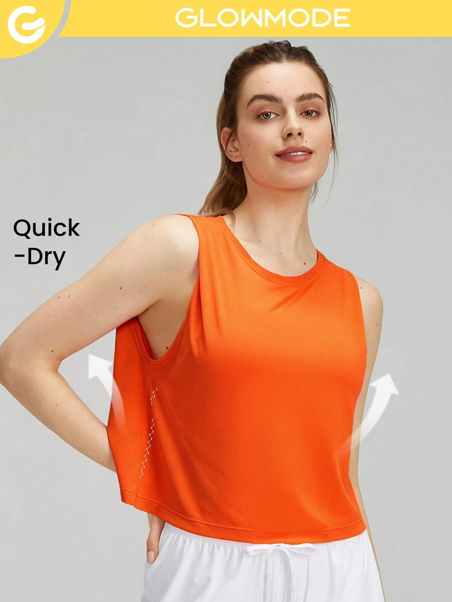 GLOWMODE GLOWMODE Major Flex sneldrogend T-shirt | SHEIN Nederland