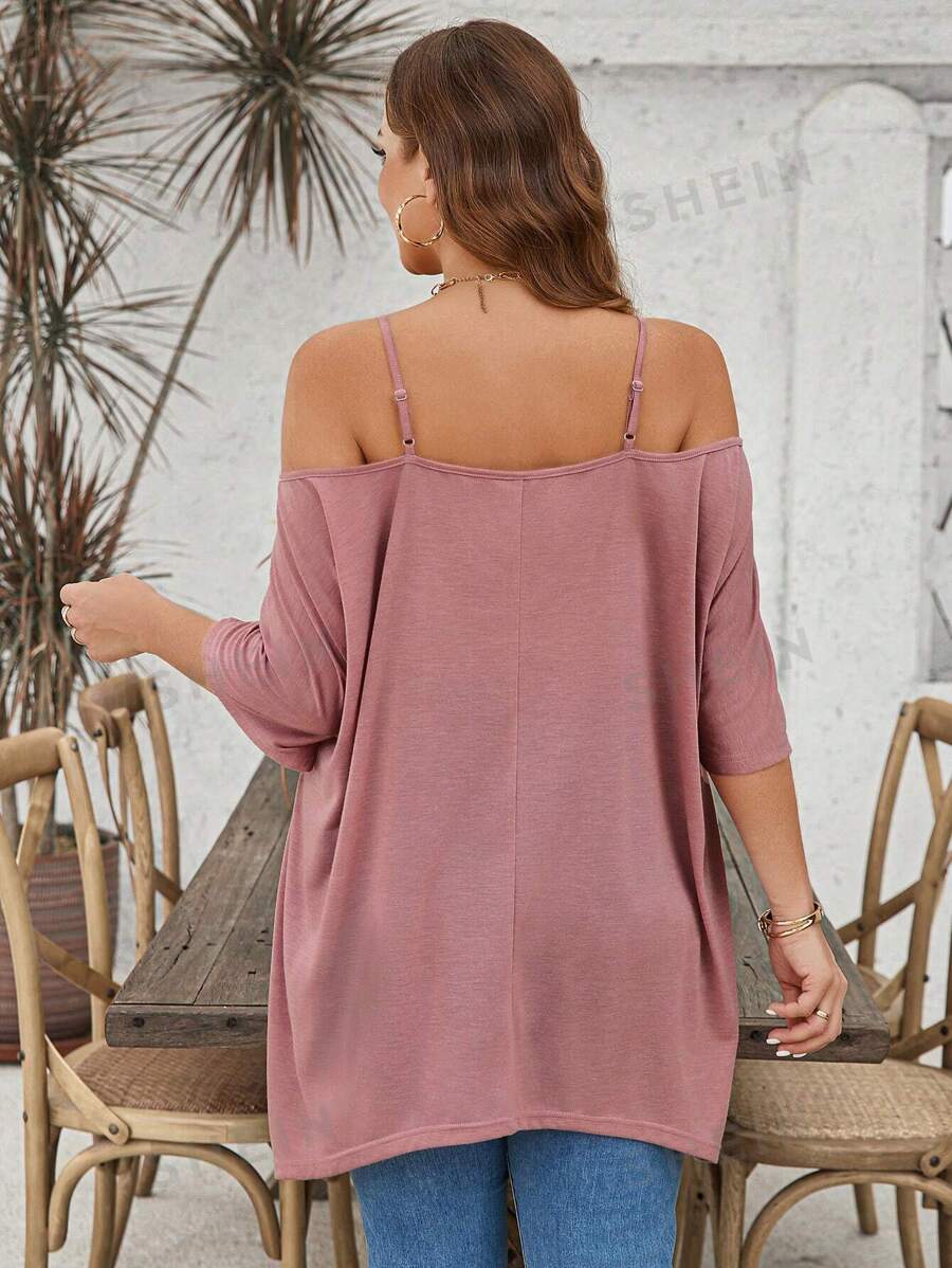 SHEIN Clasi Summer Wide Asymmetrical Hem Lace Collar Flower Patchwork ...