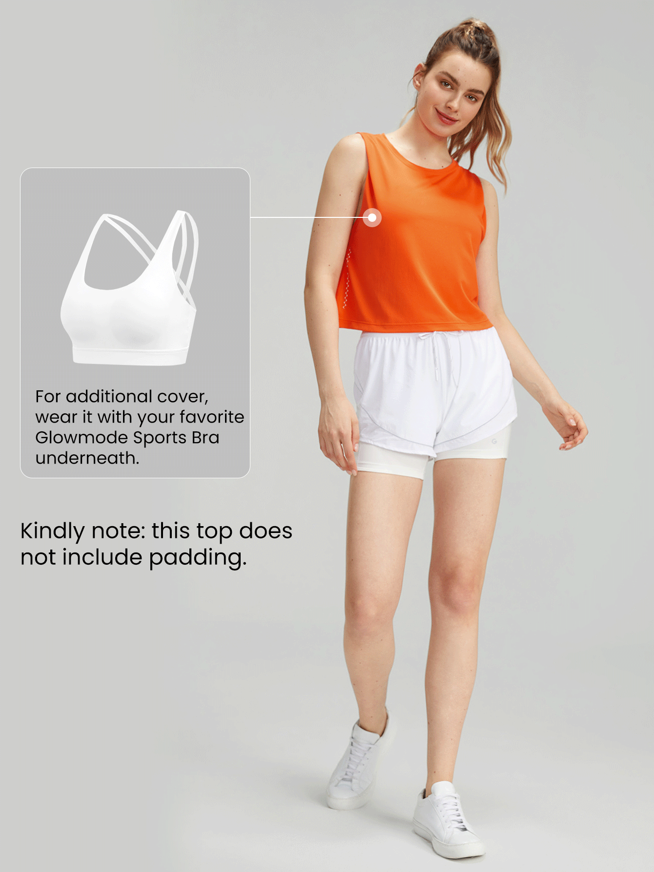 GLOWMODE เสื้อยืด GLOWMODE Major Flex Quick Dry | SHEIN TH