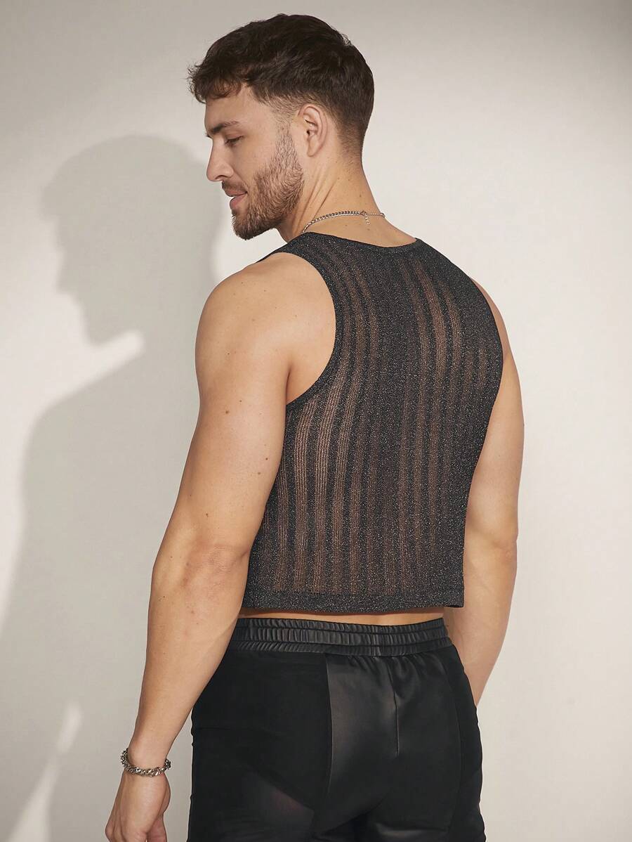 Manfinity Fever City Manfinity Fever City Men's Pride Graphic Crop Top ...