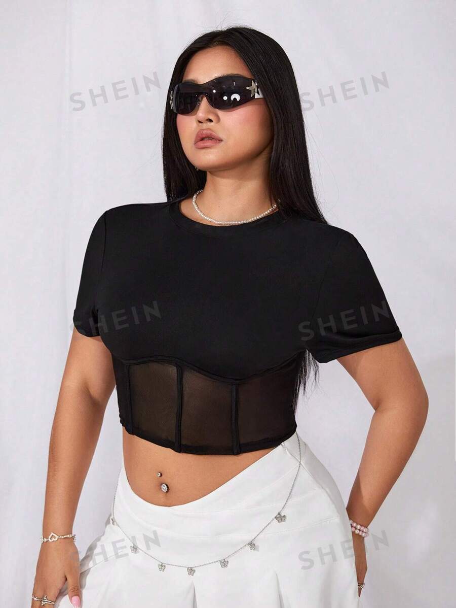 SHEIN ICON Y2k Summer Spring Outfits Festival Outfits Summer Crop Tops ...