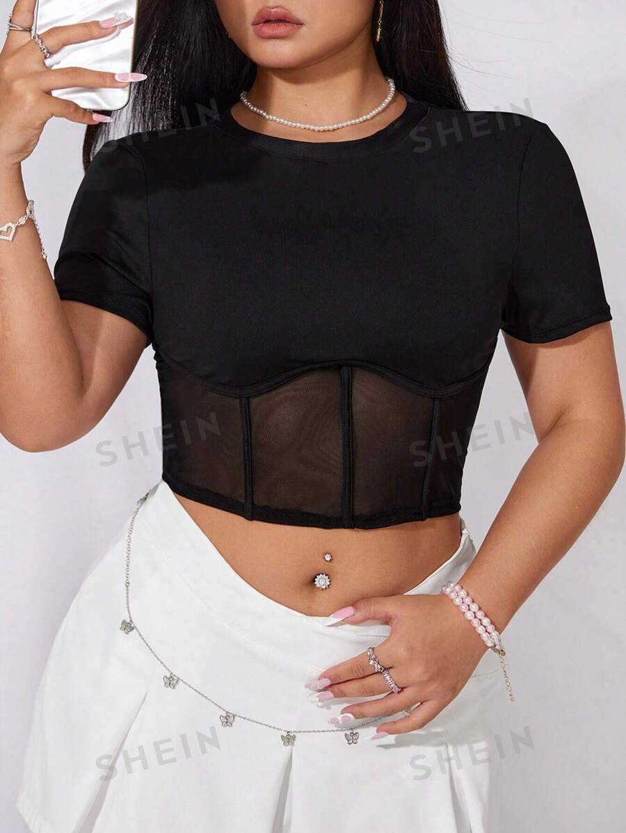 SHEIN ICON Y2k Summer Spring Outfits Festival Outfits Summer Crop Tops ...